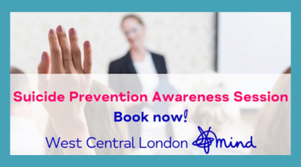 Free Suicide Prevention Awareness Session - Kingston Voluntary Action